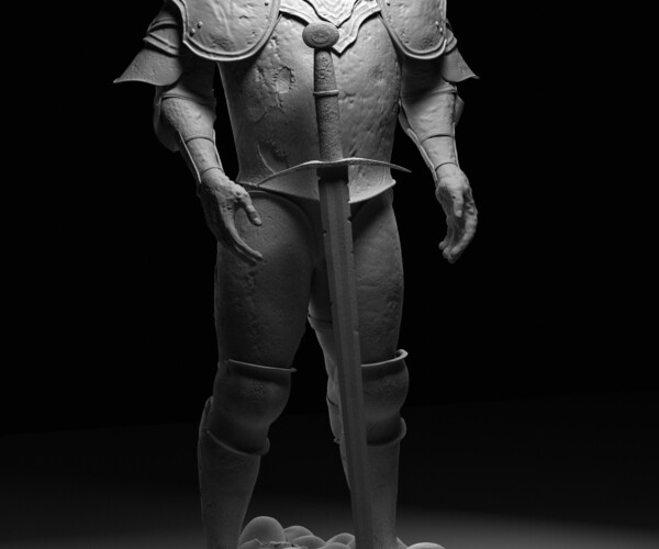 ArtStation - Dead Knight 3D model | Artworks