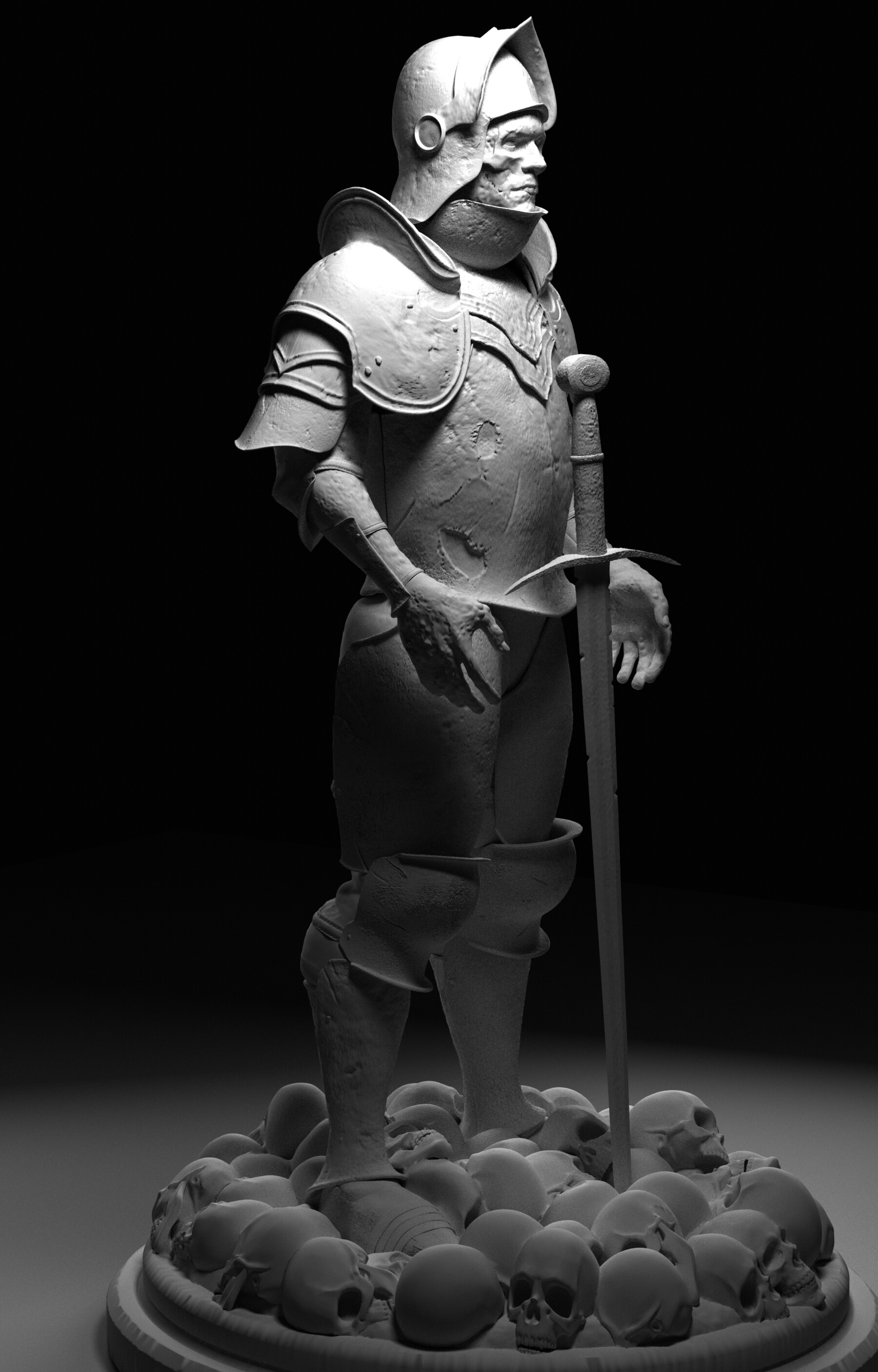 ArtStation - Dead Knight 3D model | Artworks