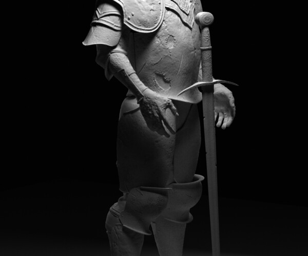 ArtStation - Dead Knight 3D model | Artworks