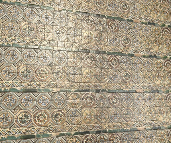 ArtStation - Old Edging Tiles PBR Material Collection | Game Assets