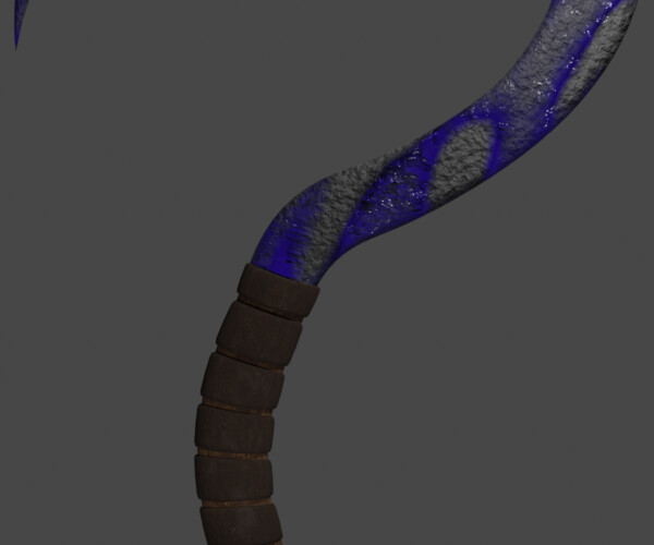 ArtStation - Cronus Sickle - Purple | Game Assets