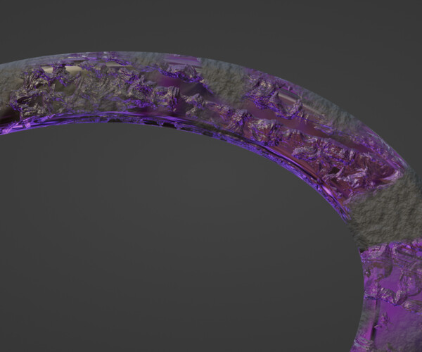ArtStation - Cronus Sickle - Purple | Game Assets