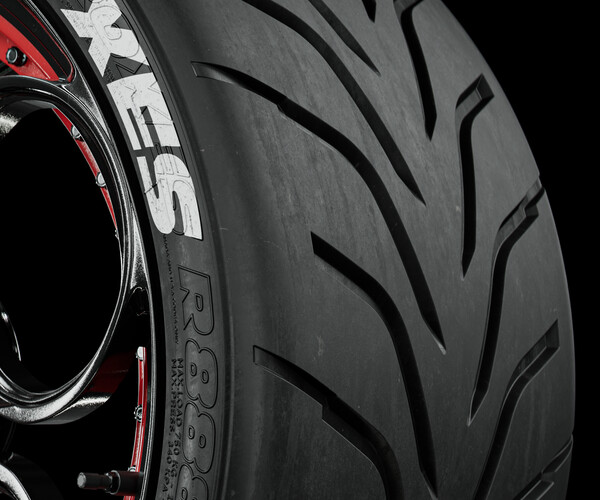 ArtStation - Toyo Proxes R888 • 285/30 ZR18 (97Y) V2 (Real World ...