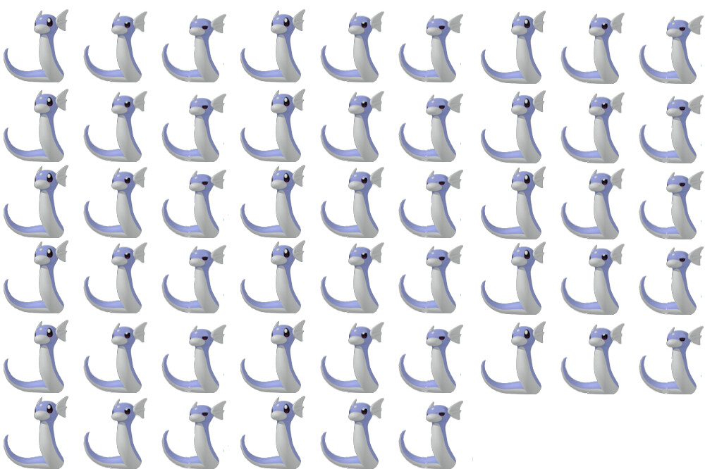 ArtStation - Dratini battler SV rpgmaker MV/MZ | Game Assets