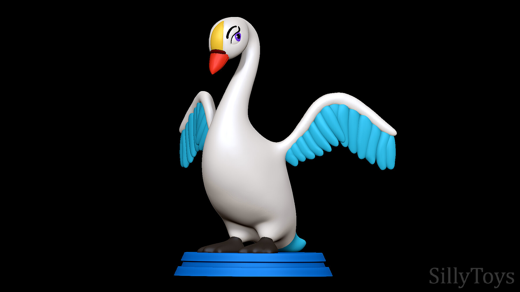 ArtStation - Swan Princess Odette - The Swan Princess 3D print model ...