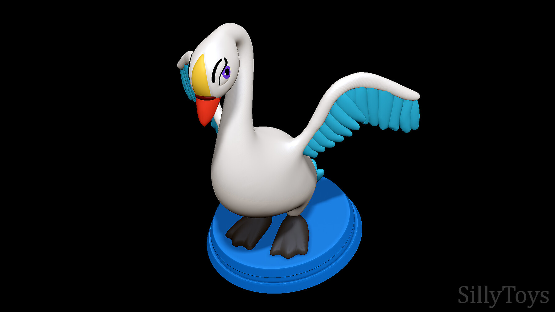 ArtStation - Swan Princess Odette - The Swan Princess 3D print model ...