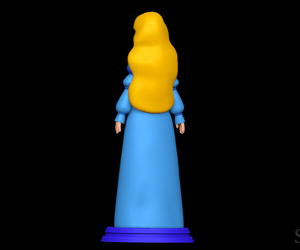 ArtStation - Princess Odette - The Swan Princess 3D print model | Resources