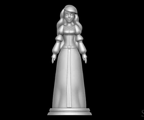 ArtStation - Princess Odette - The Swan Princess 3D print model | Resources