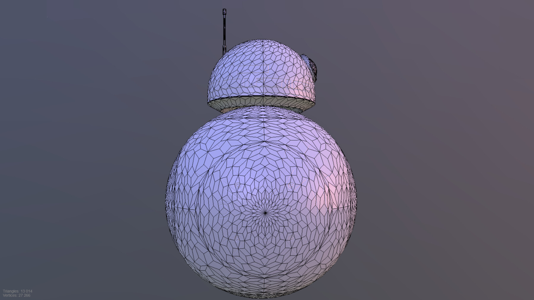 ArtStation - STAR WARS BB-8 DROID low-poly PBR | Game Assets