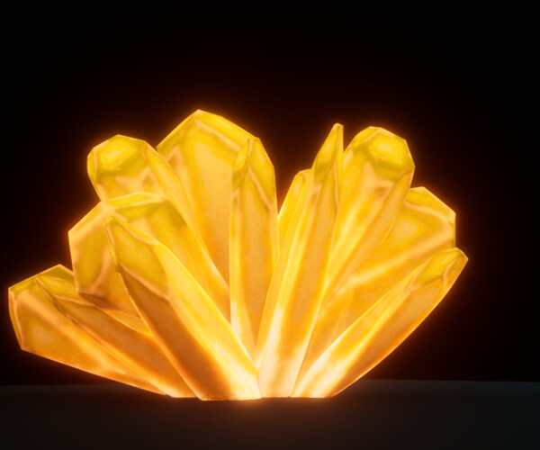 ArtStation - stylized crystals Game Ready | Game Assets