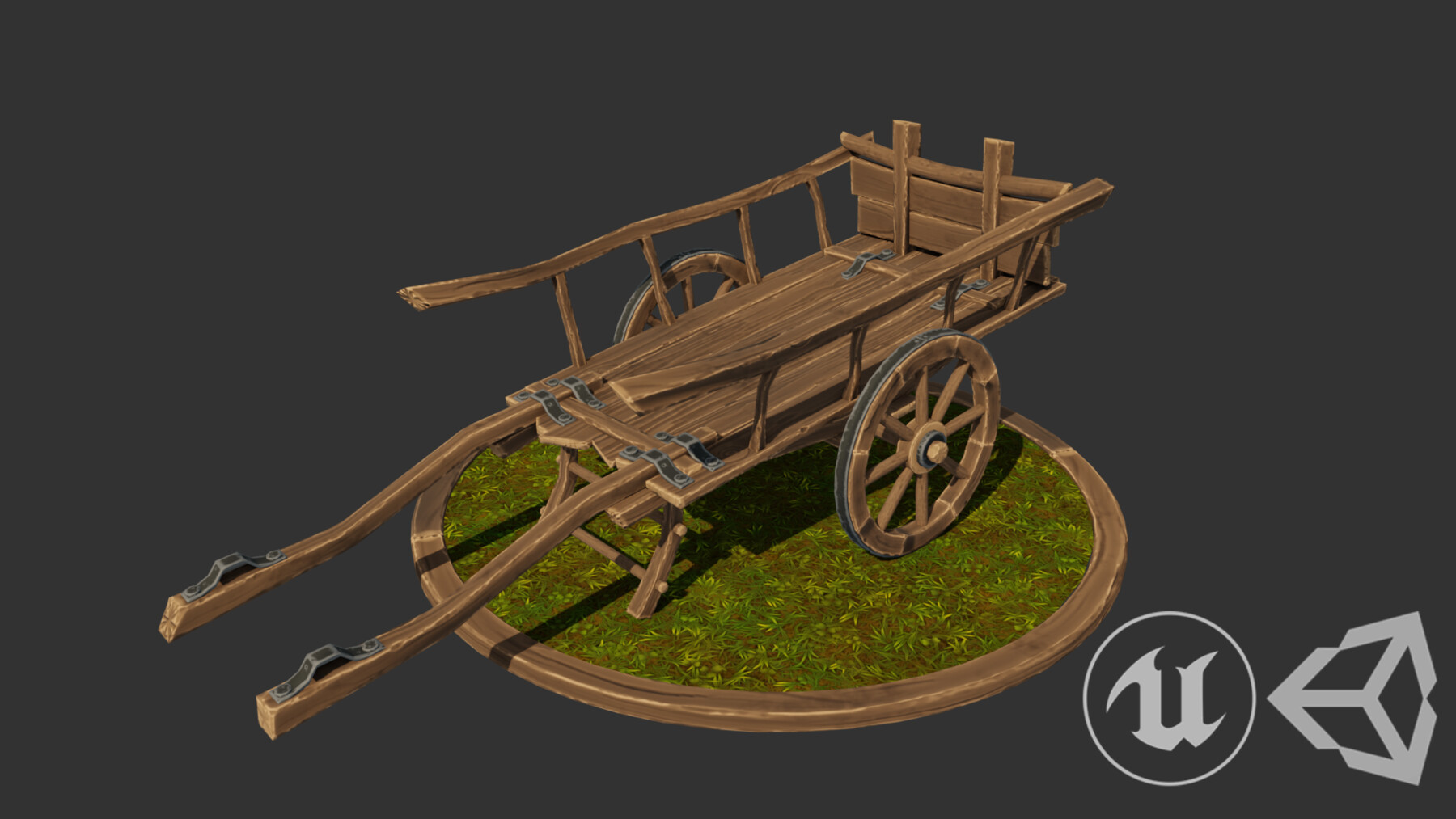 ArtStation - Stylized Carts Bundle | Game Assets