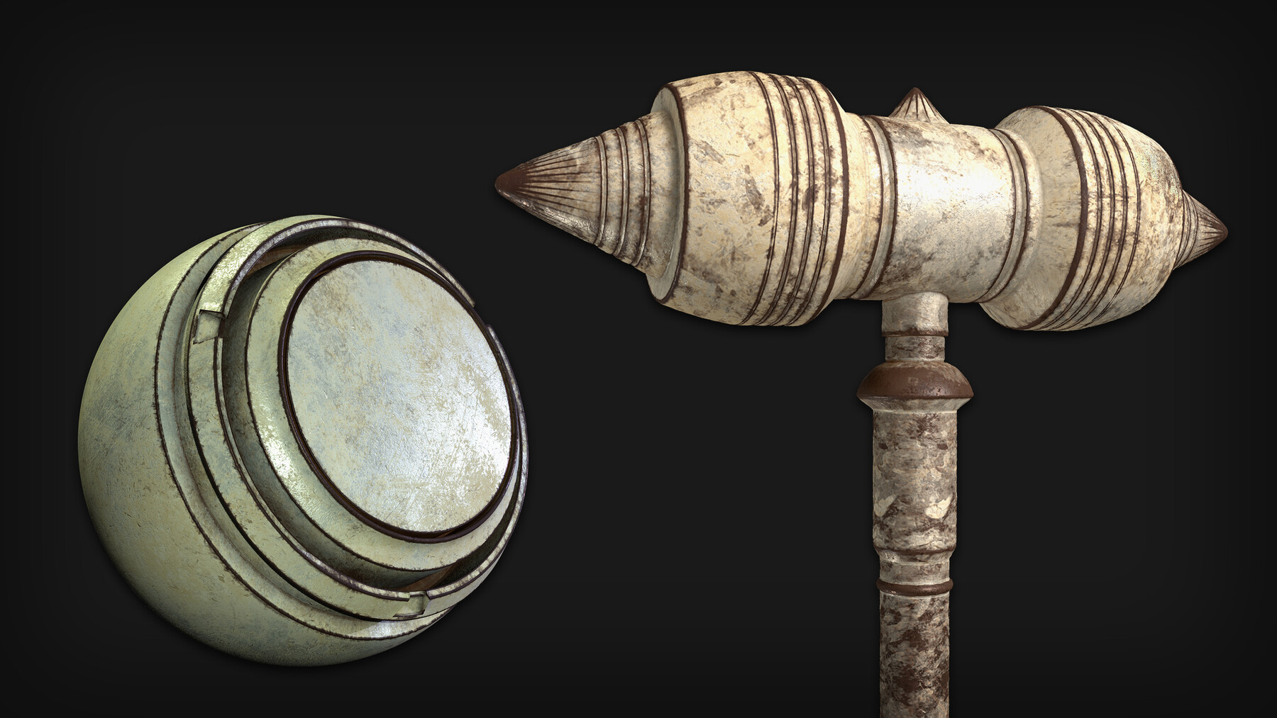 ArtStation - 20 Metal Smart Materials - Substance 3D Painter | Game Assets