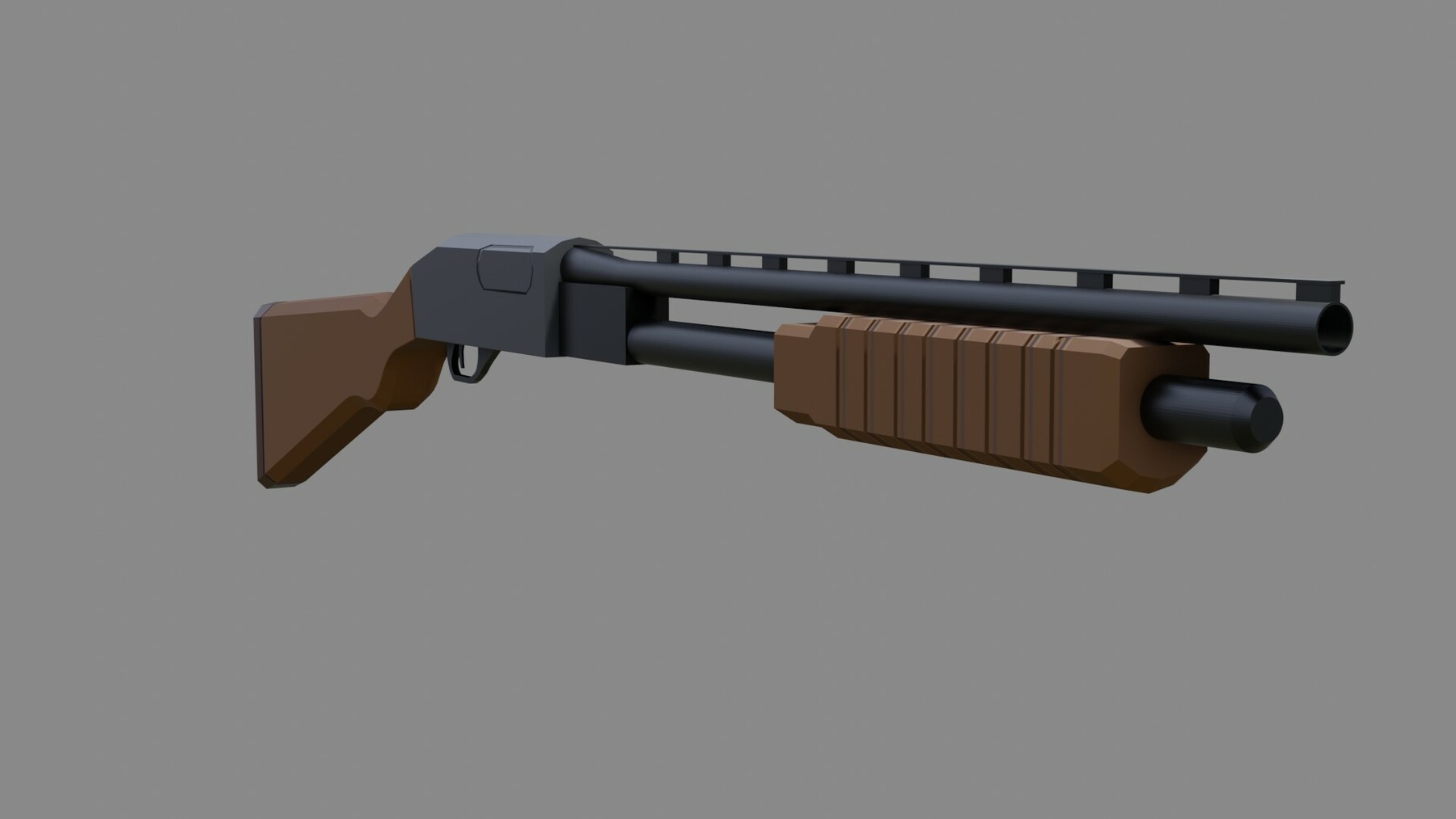 ArtStation - FPS Shotgun - Low Poly - Game Ready | Game Assets