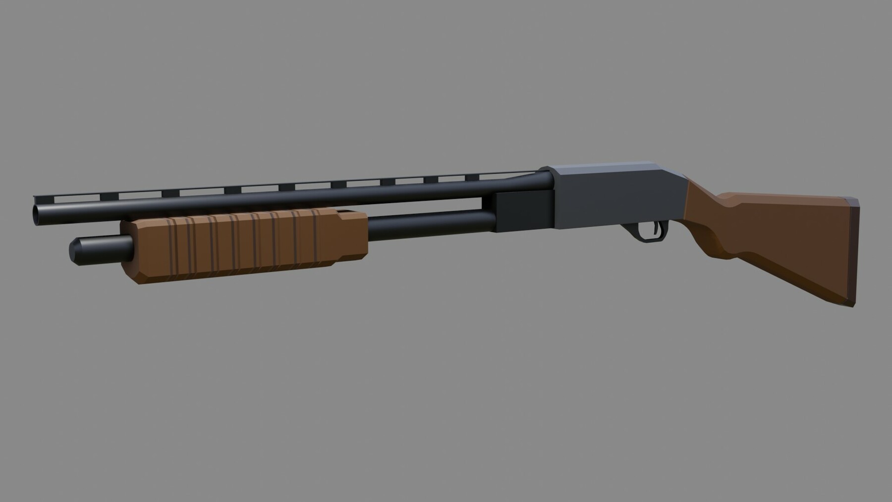 ArtStation - FPS Shotgun - Low Poly - Game Ready | Game Assets