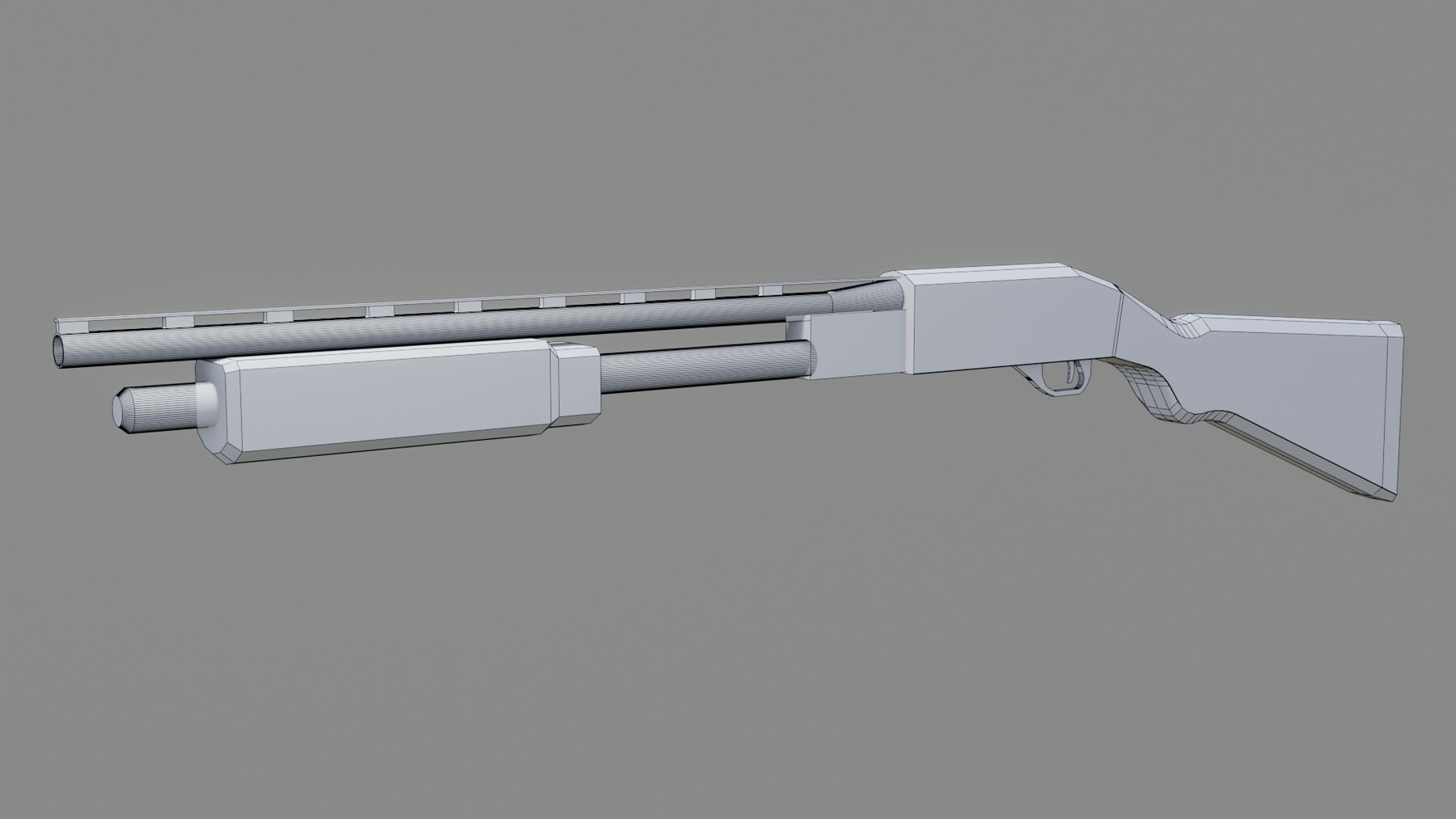 ArtStation - FPS Shotgun - Low Poly - Game Ready | Game Assets