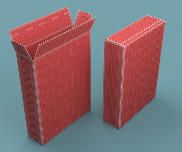 ArtStation - Package Box 3D model | Resources