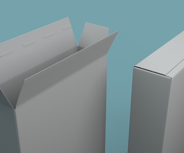 ArtStation - Package Box 3D model | Resources