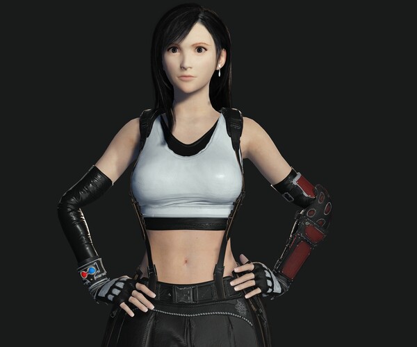 ArtStation - Tifa Lockhart Game Ready | Game Assets