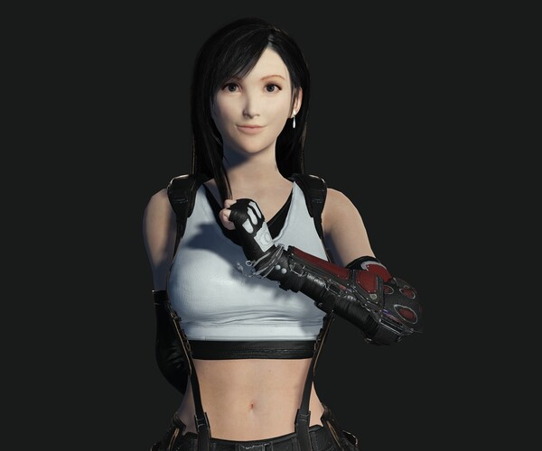 ArtStation - Tifa Lockhart Game Ready | Game Assets