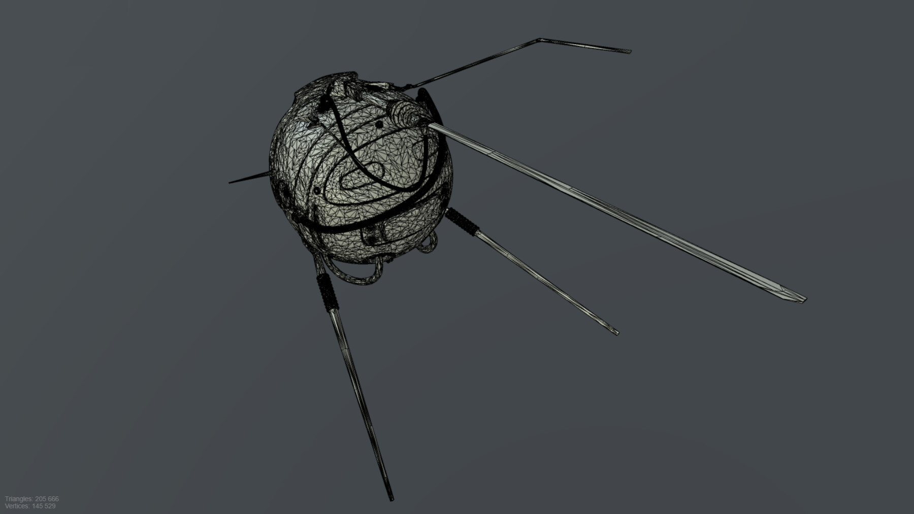 ArtStation - FALLOUT EYEBOT DROID low-poly PBR | Game Assets