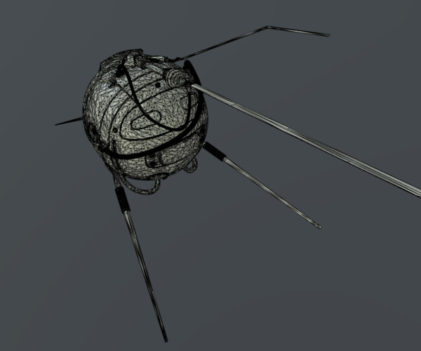 ArtStation - FALLOUT EYEBOT DROID low-poly PBR | Game Assets