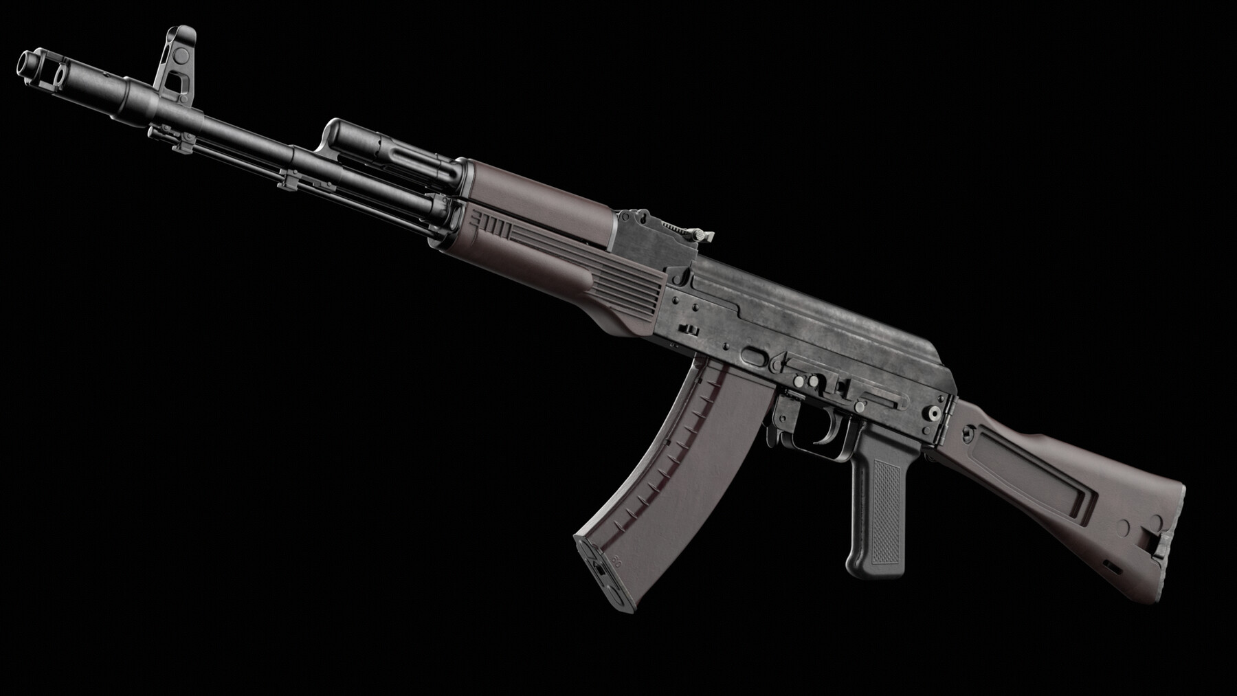 ArtStation - AK-74M AK-101 AK-103 Kalashnikov Assault Rifles (Game ...