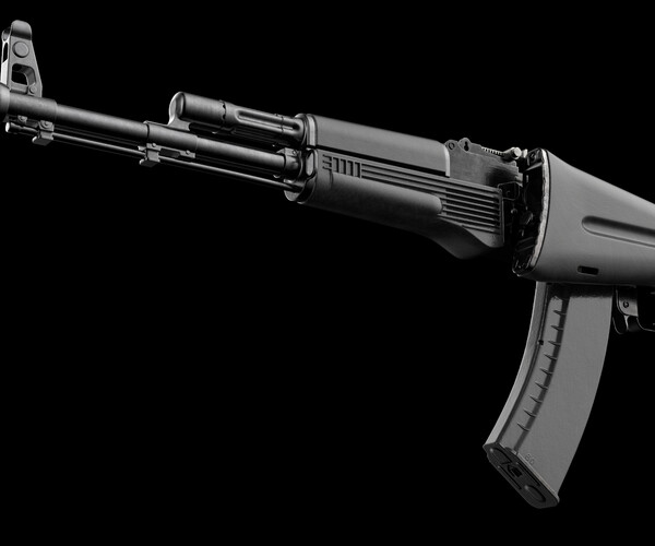 ArtStation - AK-74M AK-101 AK-103 Kalashnikov Assault Rifles (Game ...