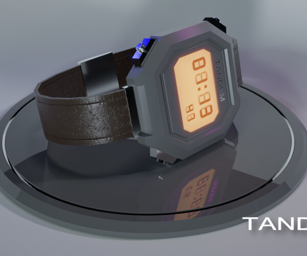 ArtStation - TANDEM Wristwatch Accessory (L100, L105 L108), VRChat ...