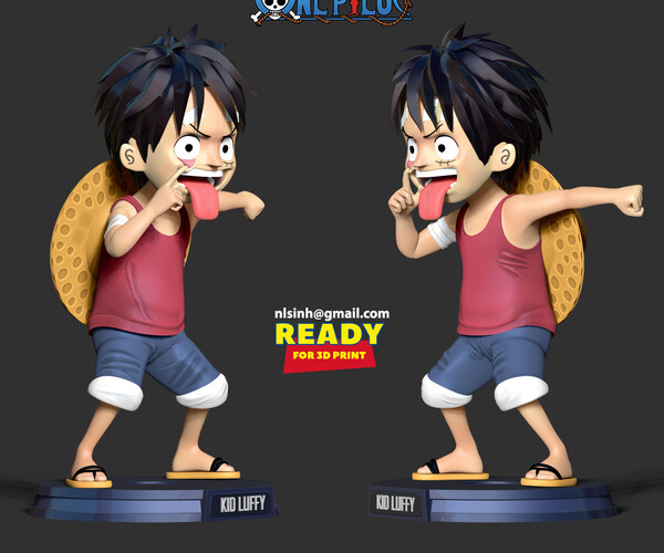 ArtStation - Kid Monkey Luffy | Resources