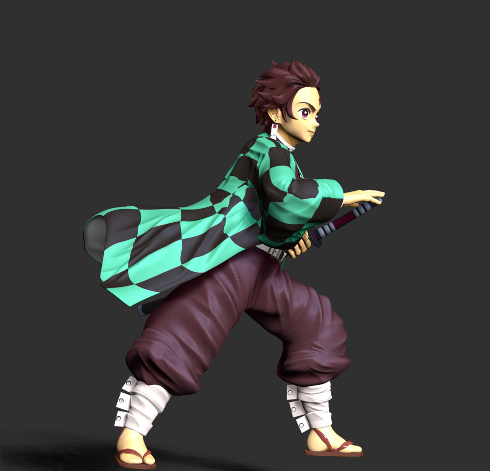 ArtStation - Tanjiro Kamado - Demon Slayer Hinokami Chronicles | Resources