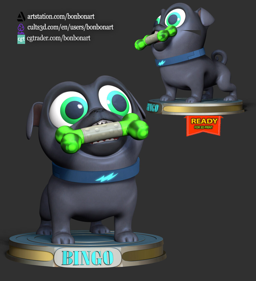 ArtStation - Bingo - Puppy Dog Pals | Resources