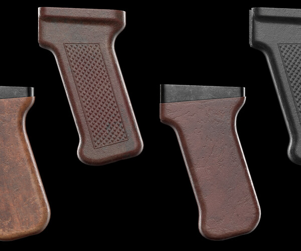 ArtStation - AK Magazines Metal Bakelite Polymer Kalashnikov Assault ...