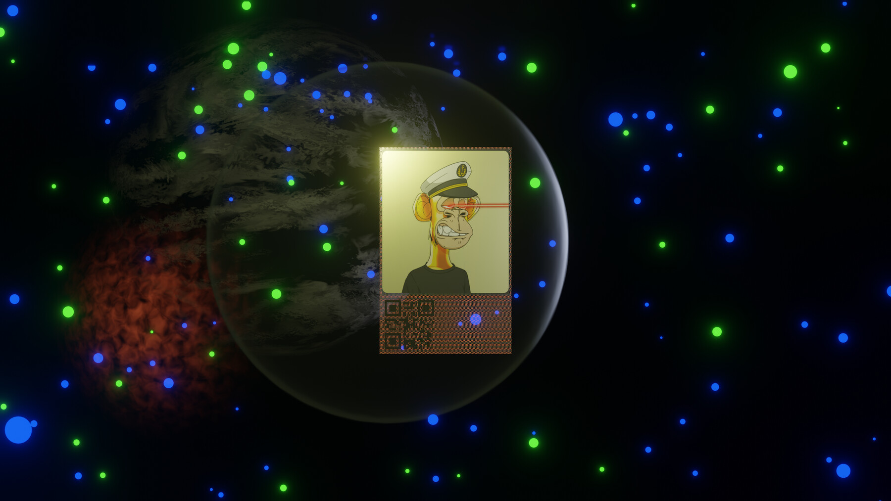 ArtStation - Trading 3D space NFT Card EEVEE Rendering Card #4 Artwork ...