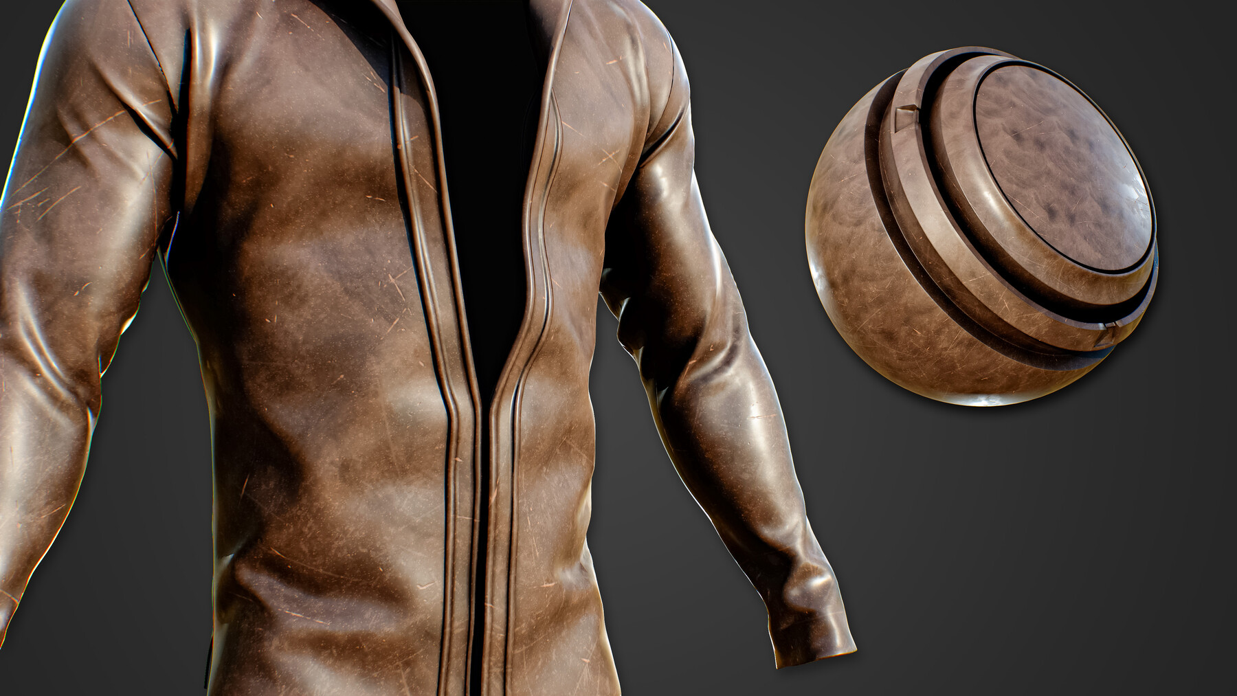 ArtStation - 30 Leather Smart Materials Vol.02 + Video Tutorial | Resources