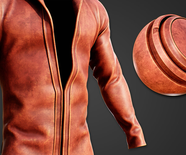 ArtStation - 30 Leather Smart Materials Vol.02 + Video Tutorial | Resources