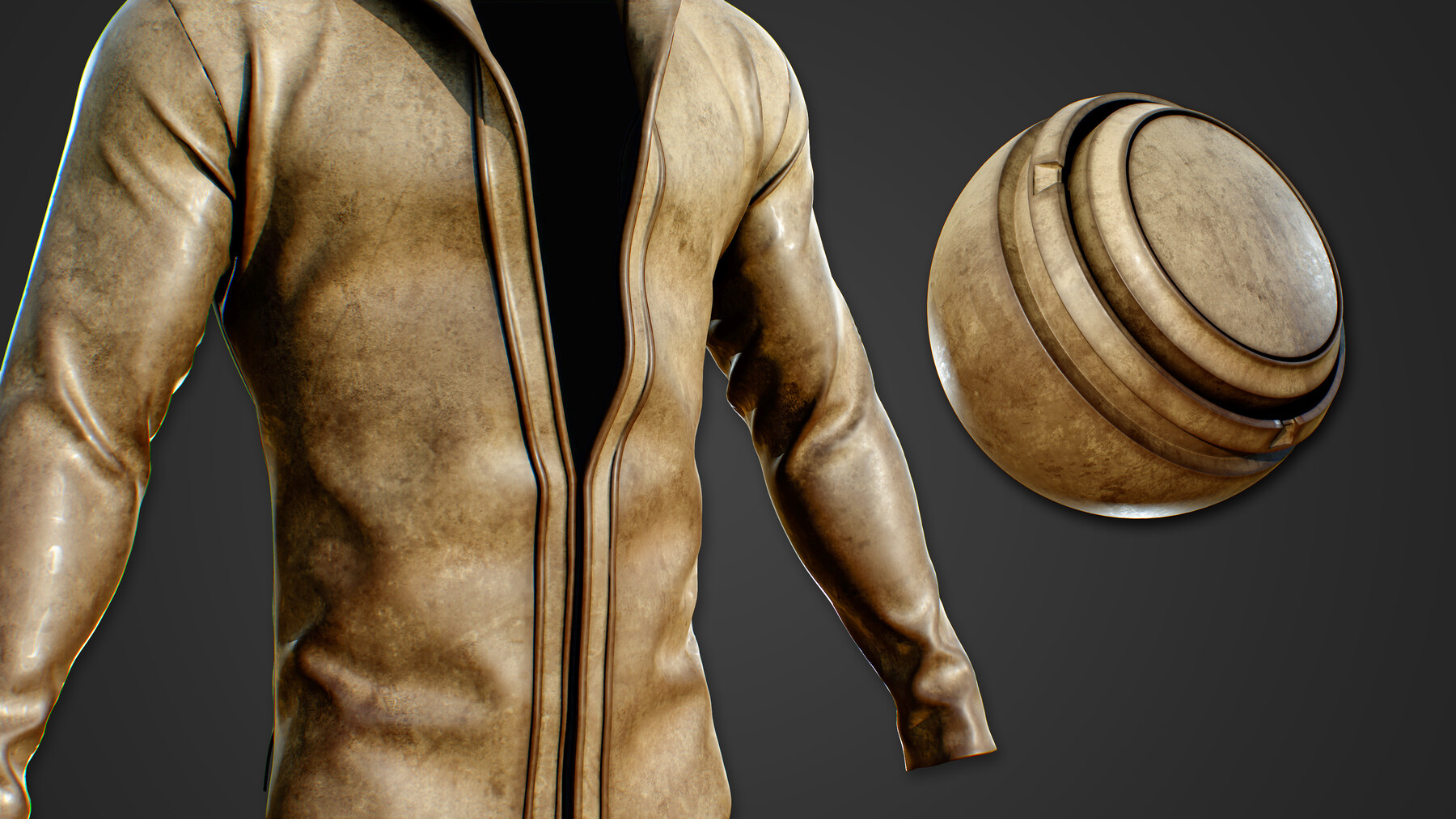 ArtStation - 30 Leather Smart Materials Vol.02 + Video Tutorial | Resources