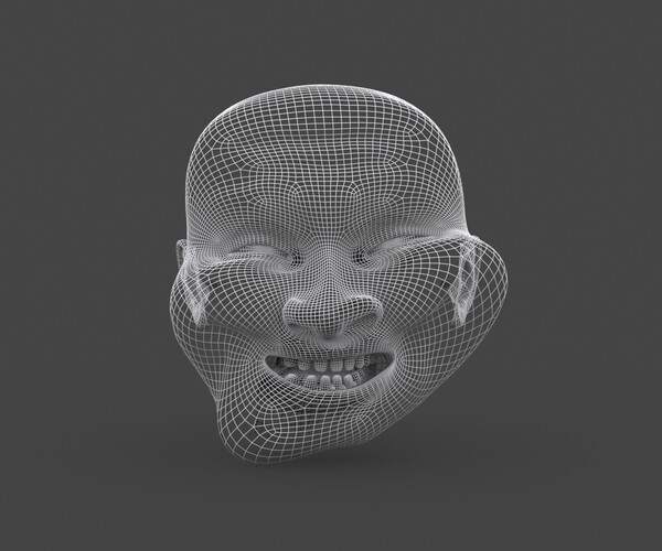 ArtStation - TROL.001 Troll Face | Game Assets