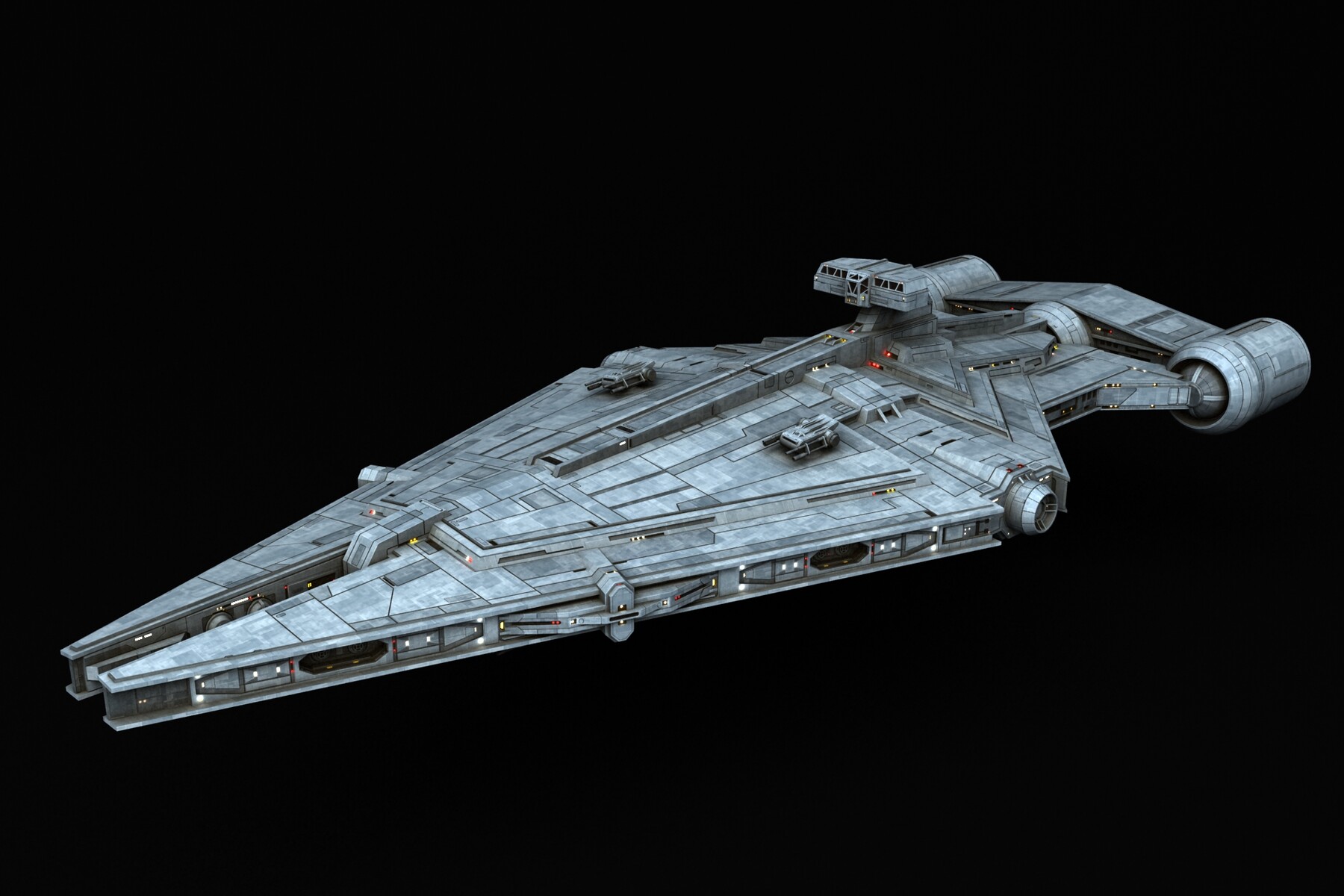 ArtStation - Arquitens-class Light Cruiser - Star Wars | Resources