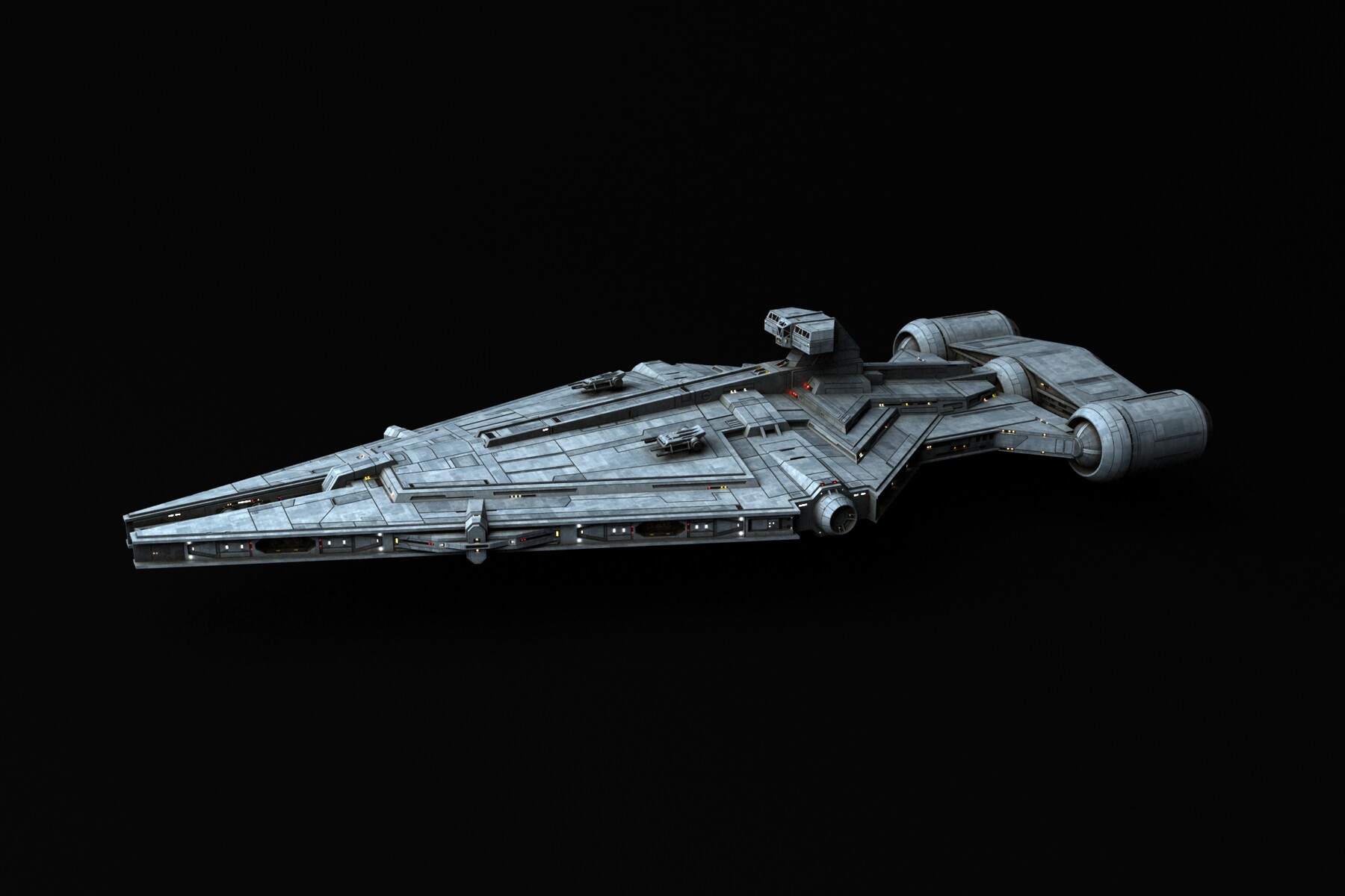ArtStation - Arquitens-class Light Cruiser - Star Wars | Resources