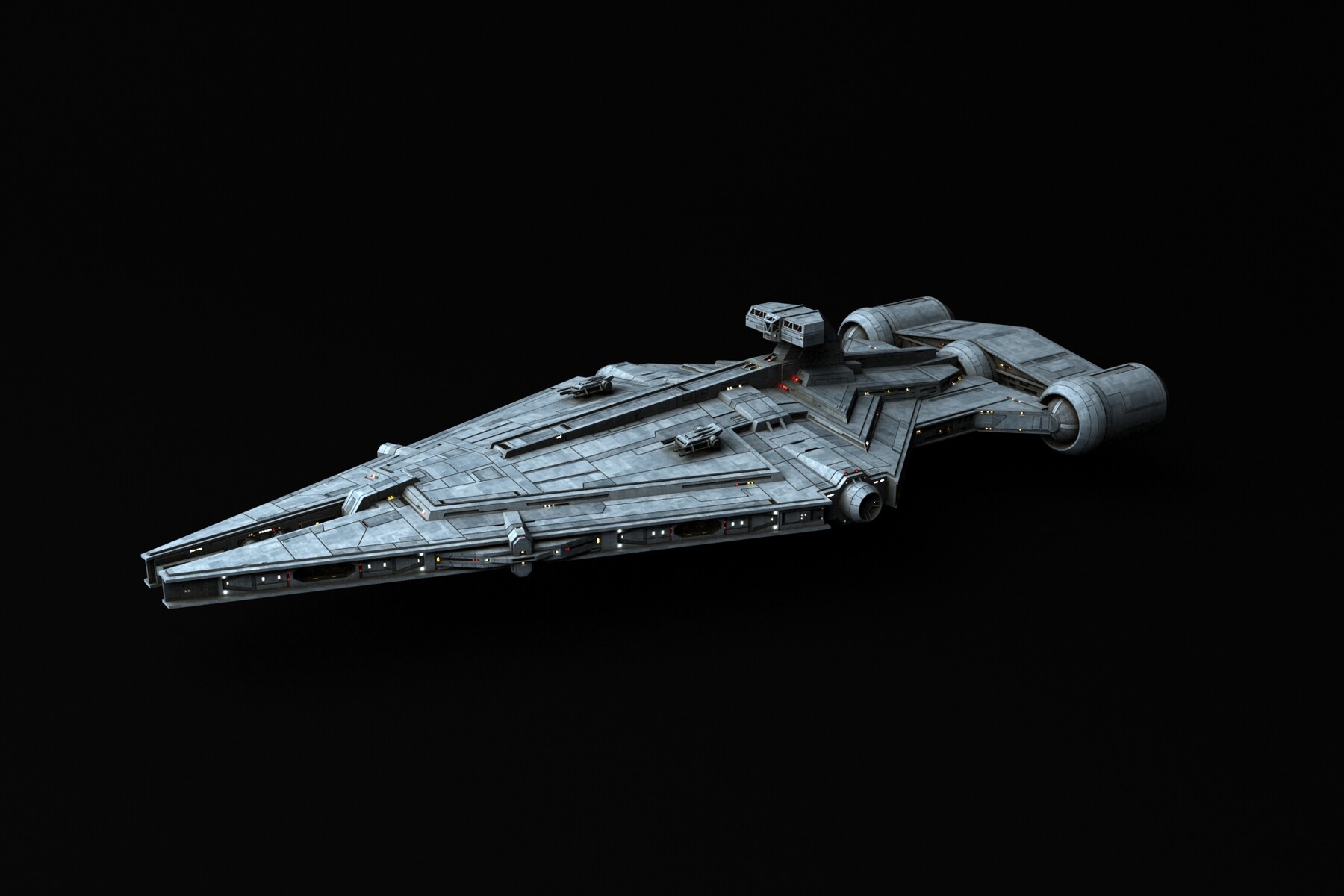ArtStation - Arquitens-class Light Cruiser - Star Wars | Resources