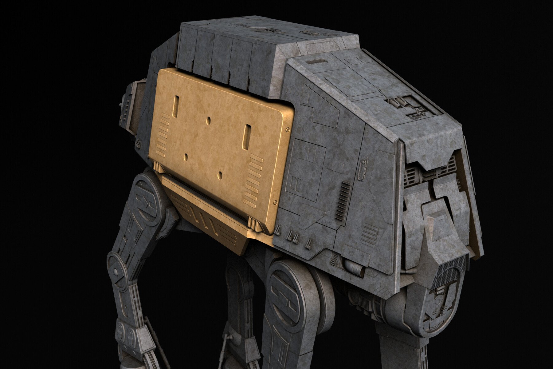 ArtStation - AT-ACT Walker - Star Wars | Resources