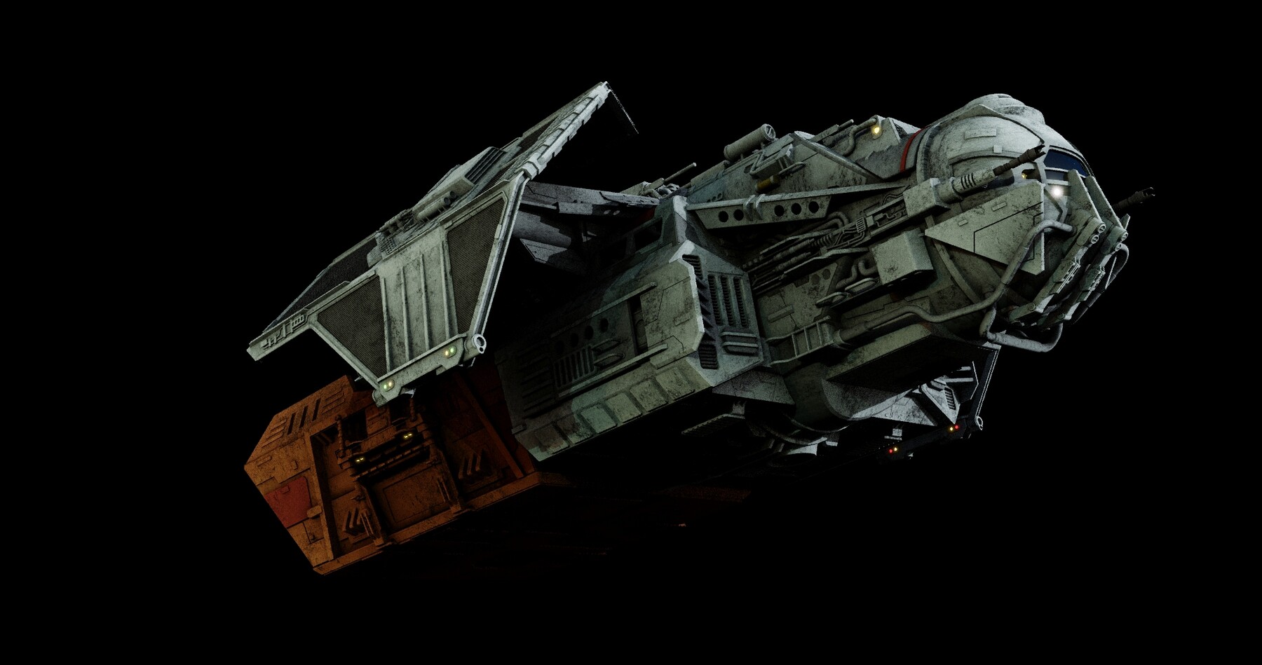 ArtStation - Can cell class Heavy Transport - Star Wars | Resources