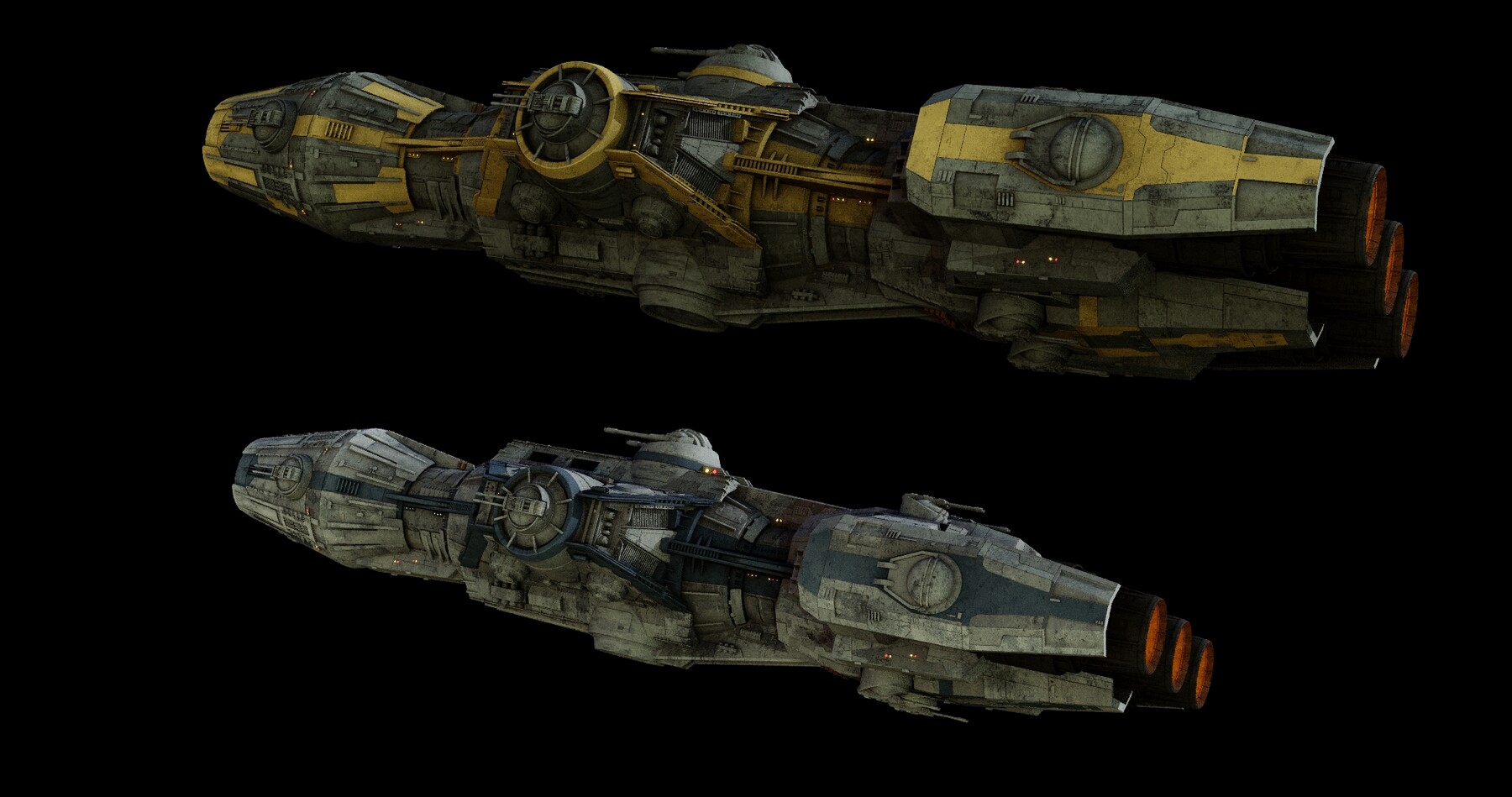 ArtStation - Corellian Gunship DP20 - Star Wars | Resources