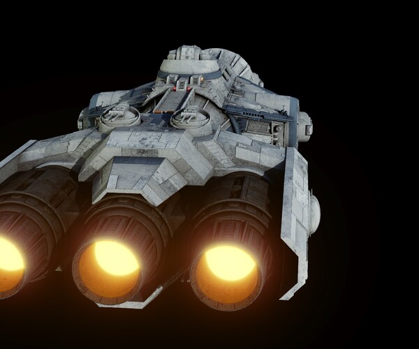 ArtStation - Corellian Gunship DP20 - Star Wars | Resources