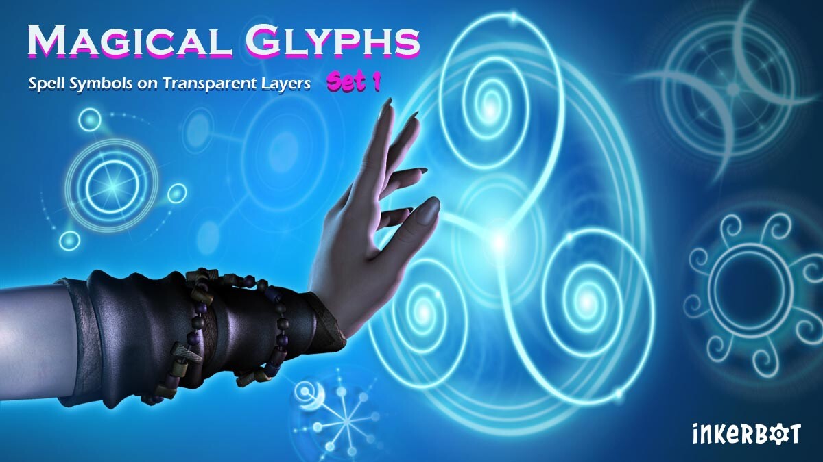 ArtStation - Magical Glyphs - Spell Symbols 1 | Artworks