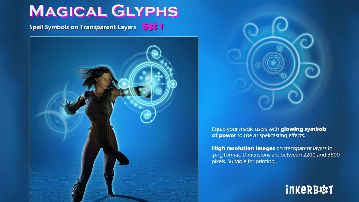 ArtStation - Magical Glyphs - Spell Symbols 1 | Artworks