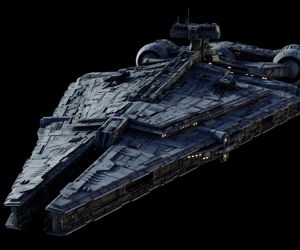 ArtStation - Imperial Light Cruiser - Star Wars | Resources
