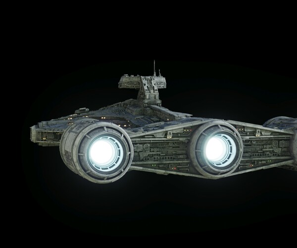 ArtStation - Imperial Light Cruiser - Star Wars | Resources