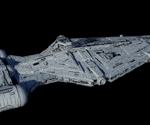 ArtStation - Imperial Light Cruiser - Star Wars | Resources