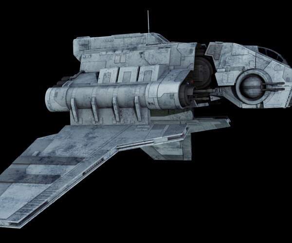 ArtStation - Nu-class attack shuttle - Star Wars | Resources